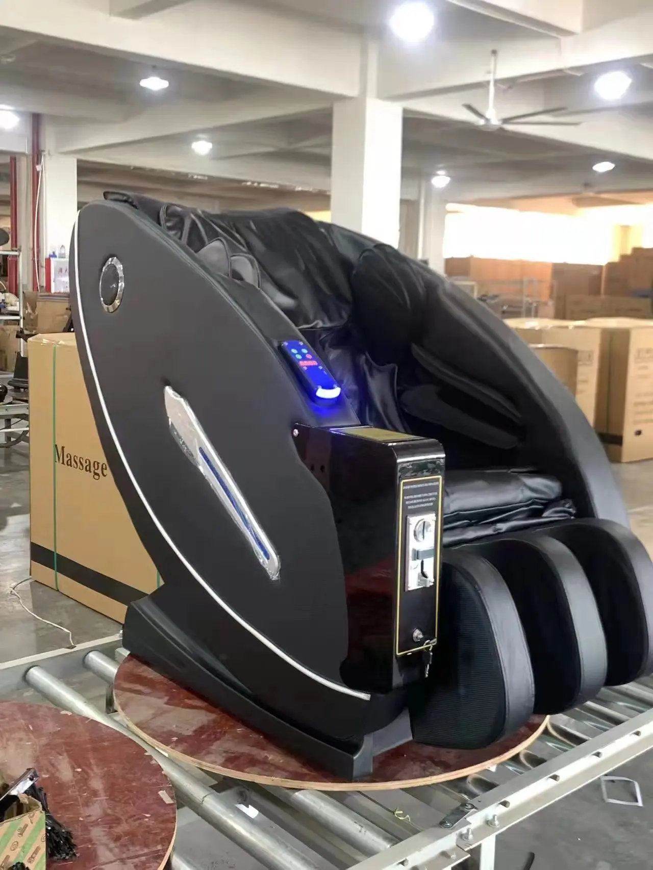 Business Coin Bill Operated Commercial 3D Zero Gravity Vending Massage ...