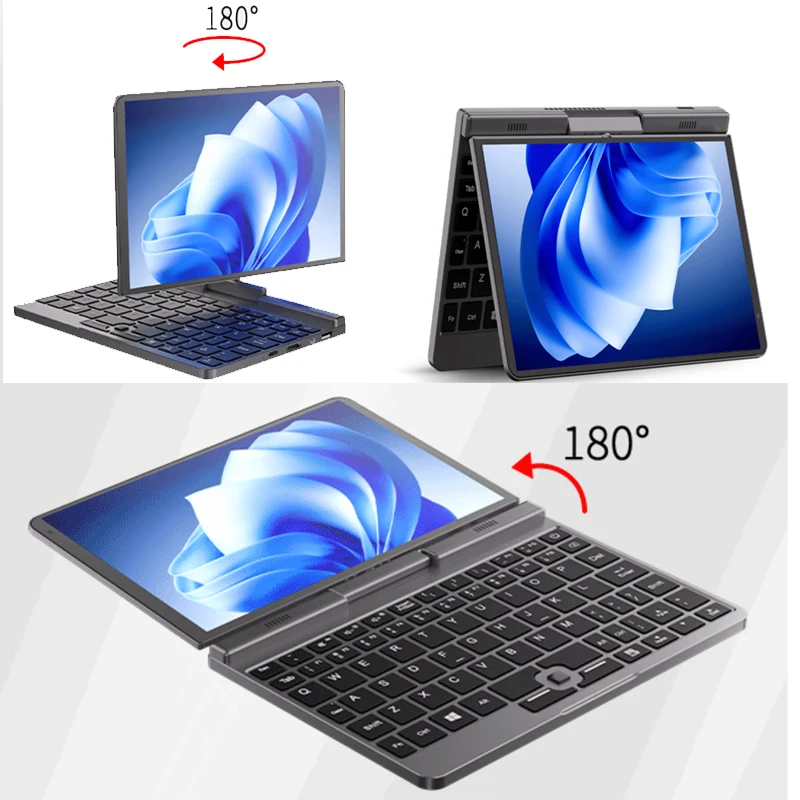 Pipo 8 Inch 512GB SSD Win11 Mini Business Laptop with Touch Screen