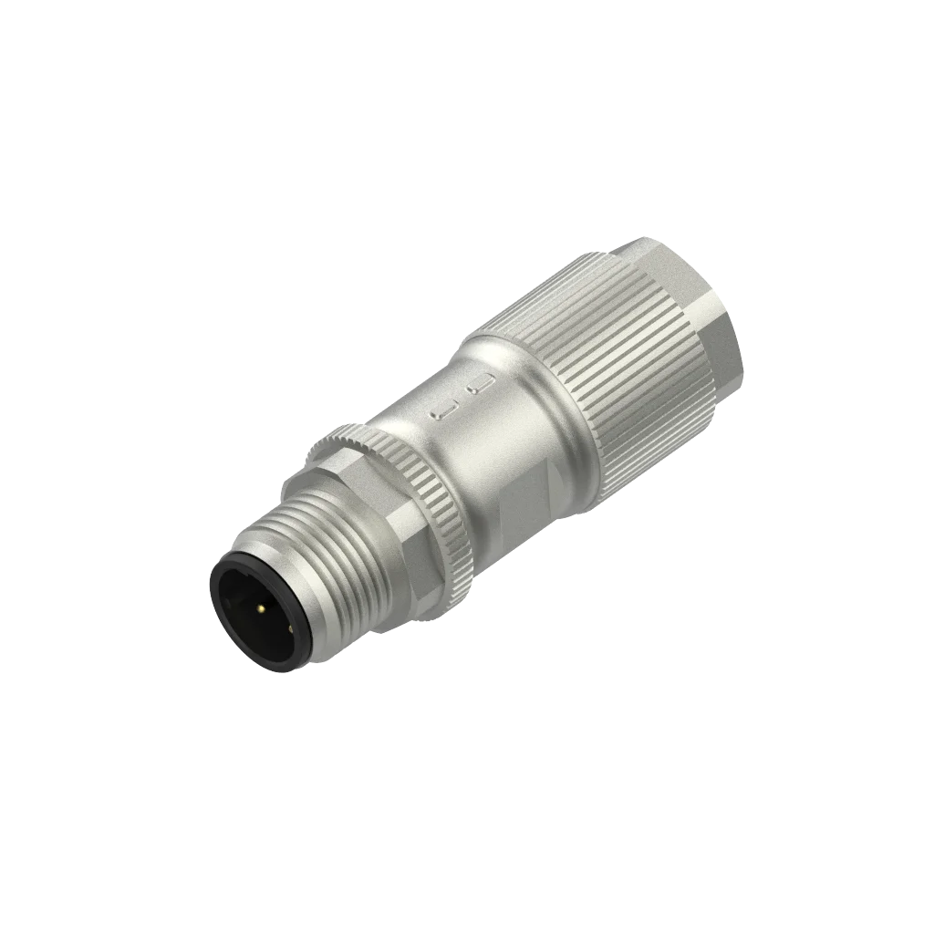 Metal Housing Ethernet Cat5e M12 D Code Shield Field Assembly Optical ...