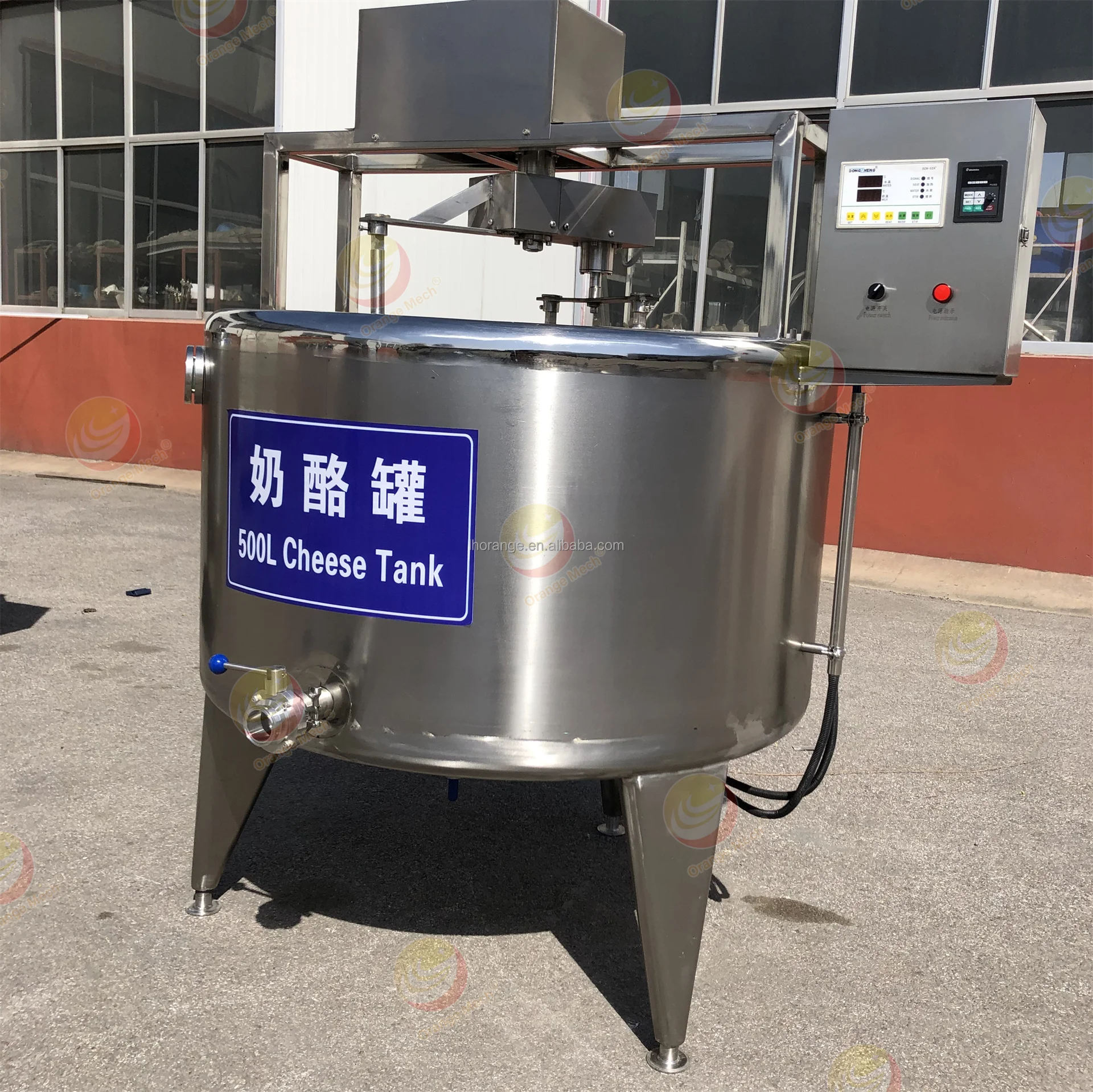 300l 500l 1000l Sus304 Stainless Steel Fermentation Tank Fermenter ...