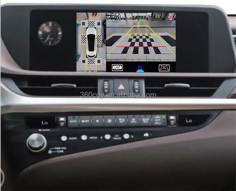 360 Surround Bird View Vehicle Camera System 1080p Wi-fi/gps Tracking ...