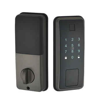 Fingerprint Access System Digital Lock Push Button Lock Door Security ...