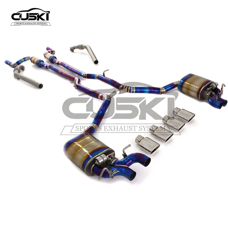 Catback Exhaust For Mercedes-benz C63 C63s Amg W205 4.0t 2015-2020 ...