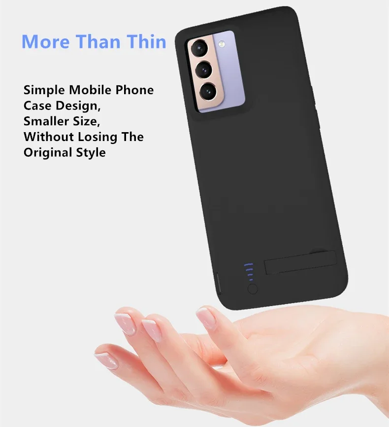 Samsung Galaxy S21 Ultra Battery Case - 4800mAh Power Bank, Quick ...