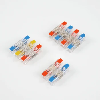 Electrical Quick Lever Nuts Terminal Block Cable Wire Connector - Buy ...