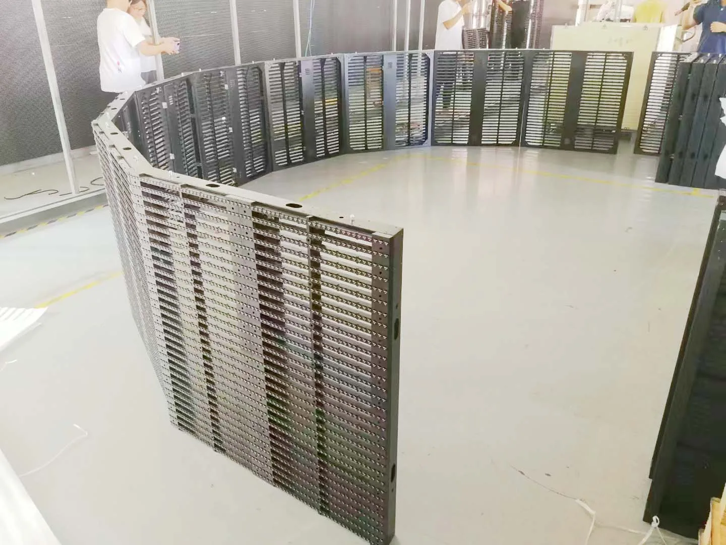 Giant Grille Video Wall Fixed Dip346 Out Door Led Perimeter Display ...