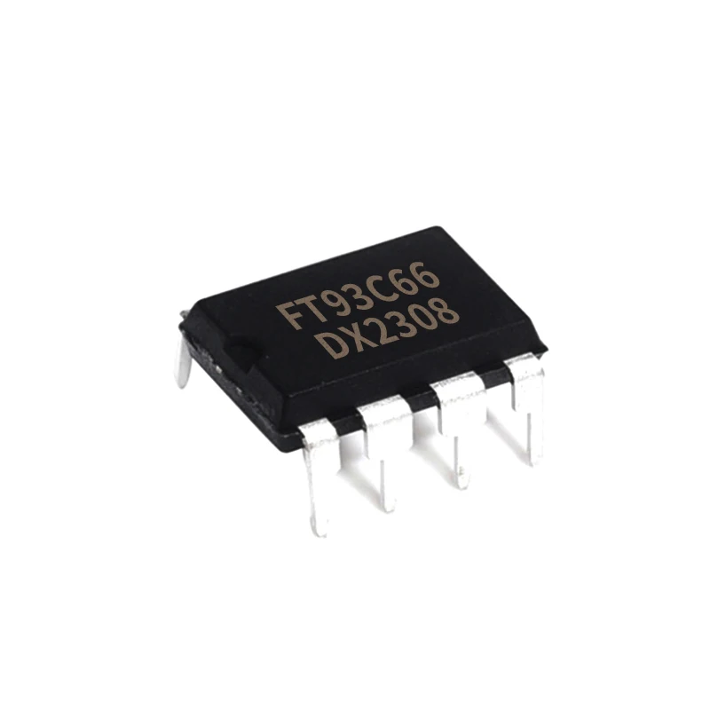 Ft93c66 Package Dip 8 Eeprom Electrically Erasable Programmable Read Only Memory Ic Memory Chip