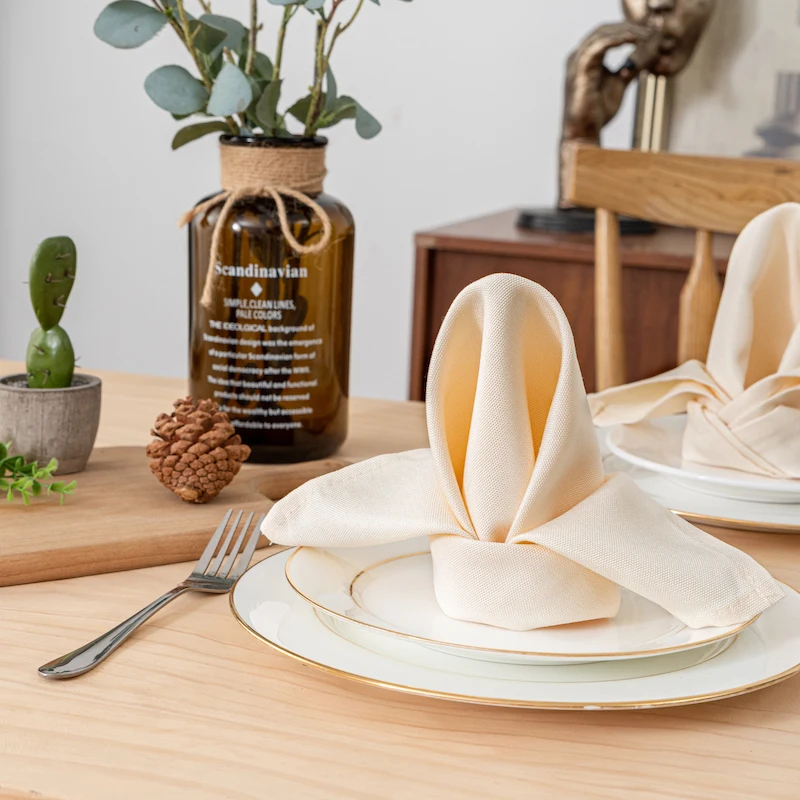 Customized Linen Cotton Napkins - Eco-Friendly & Soft