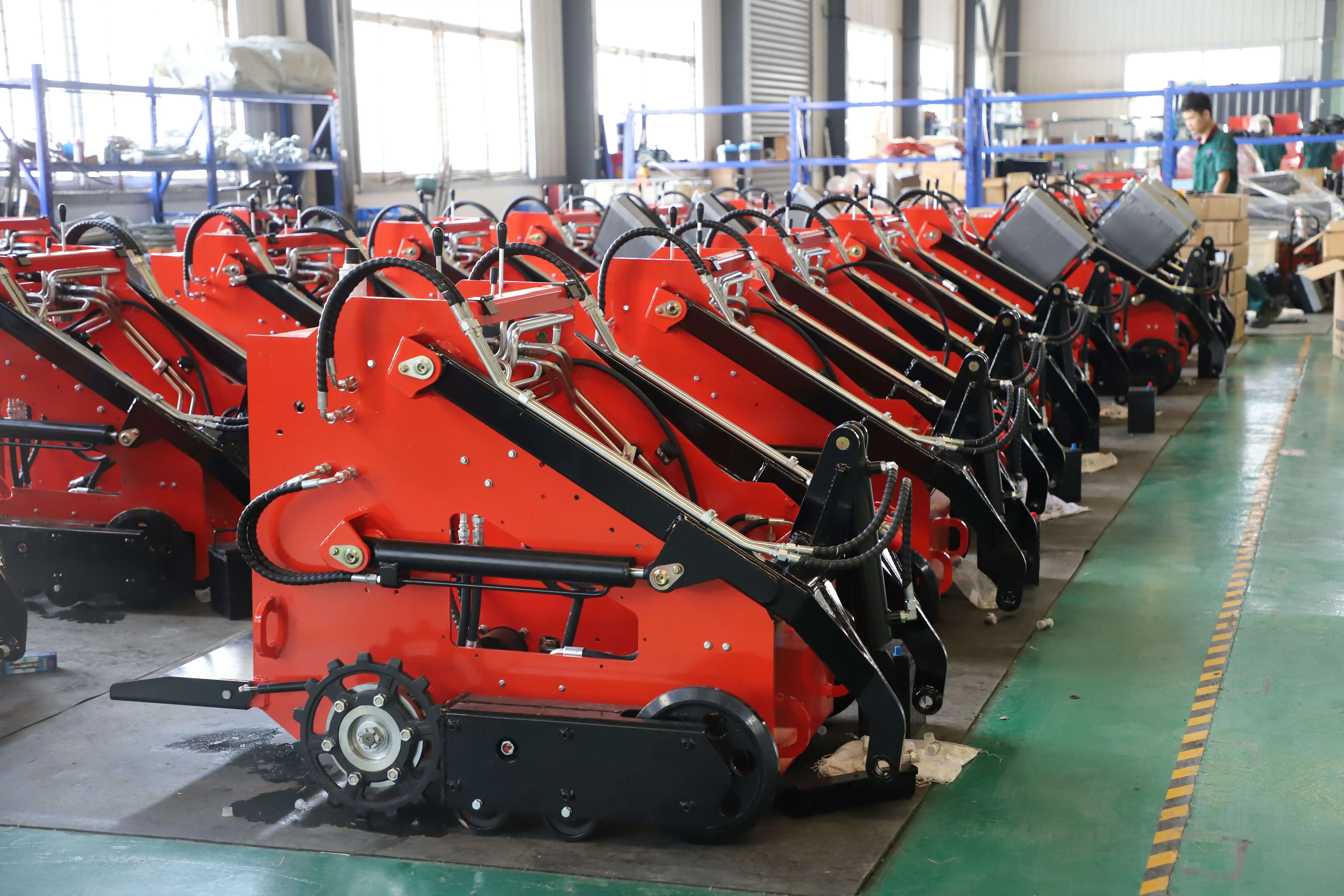 Infront China Skidsteer Dingo Stand On Attachments Mini Crawler Skid ...