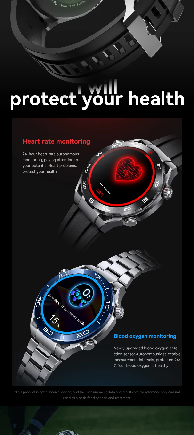 2023 Wireless Charging Hw5 Ultimate Smart Watch 1.52-inch Round Fashion ...