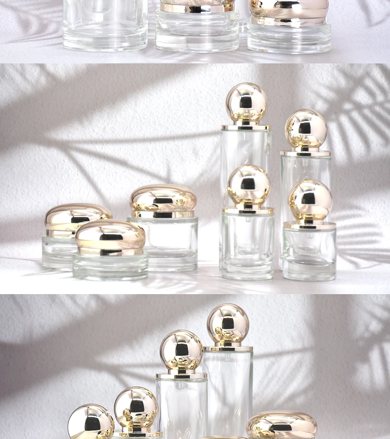 Wholesale Cosmetics Glass Packaging - Elegant & Versatile