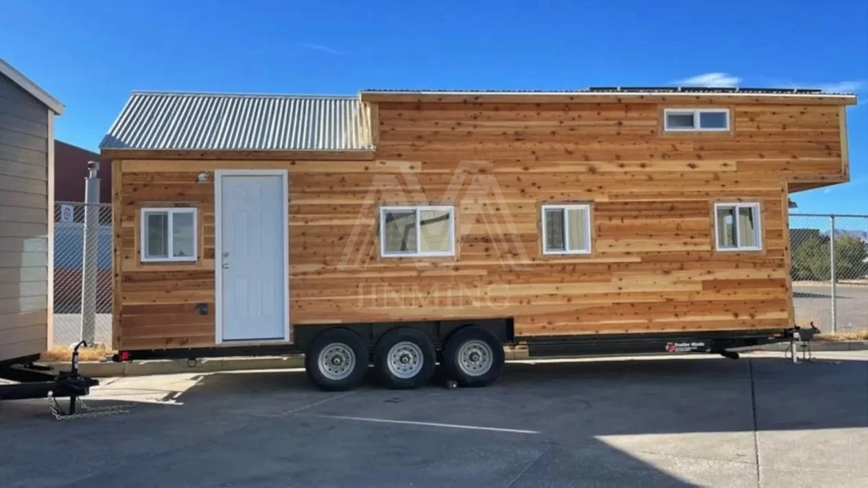 Low Cost Australian Movable Trailer Living Room Container House with Wheels