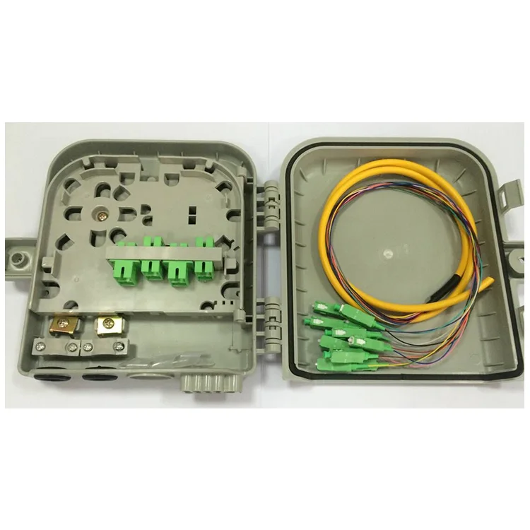 1x8 Cajas Nap Ip65 Ftth Odb Fdb Terminal Box Fiber Optic Distribution ...