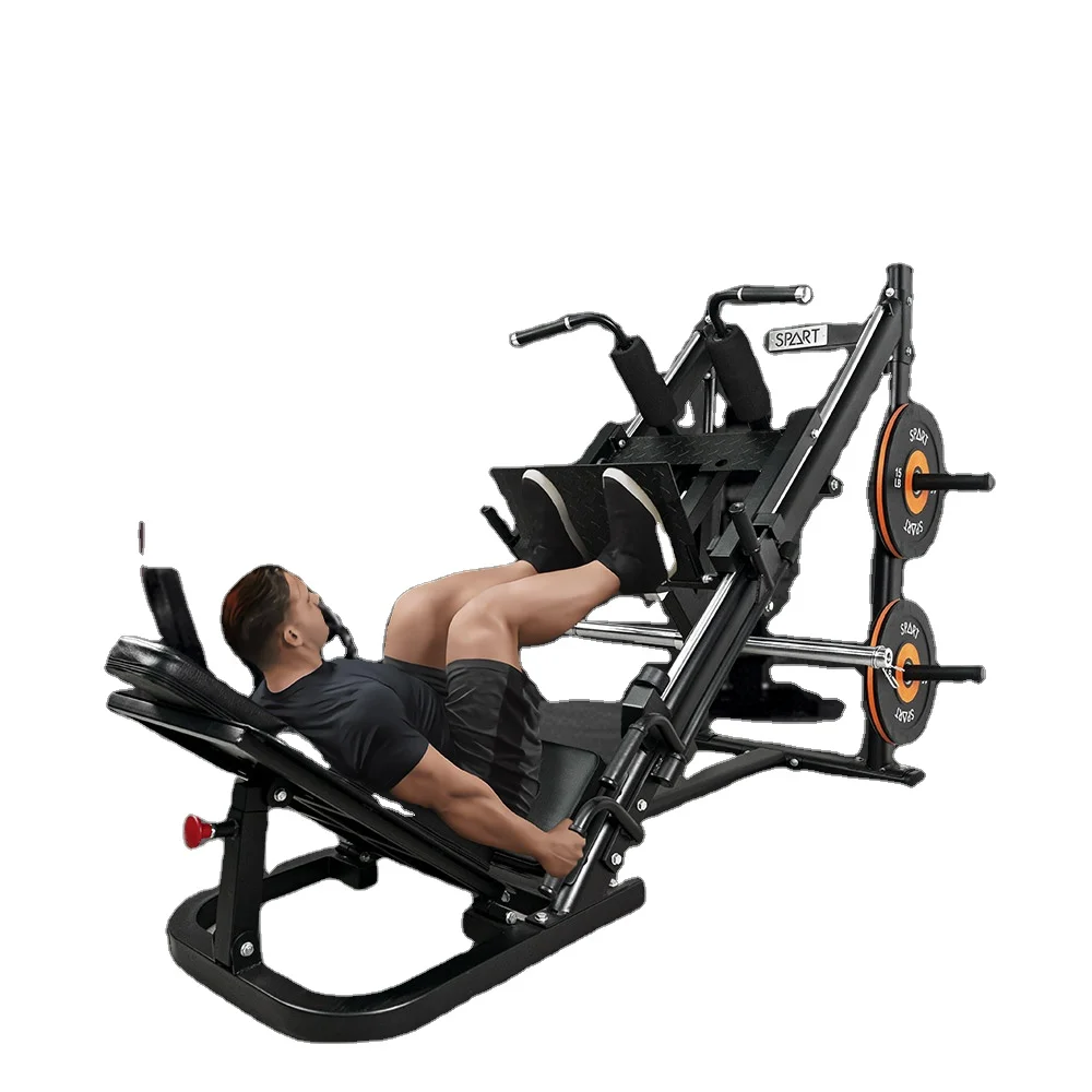 High Quality Leg Press Hack Squat Machine Power Rack Commercial Gym ...