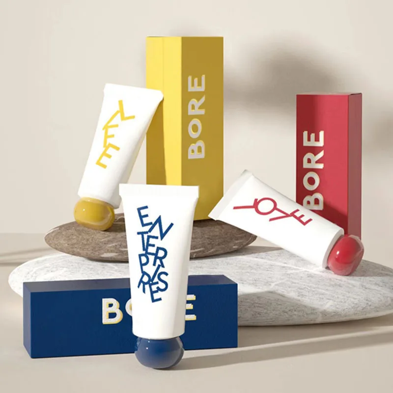 Custom Lotion Tube Packaging Cosmetic Plastic Face Wash Clean Cream ...