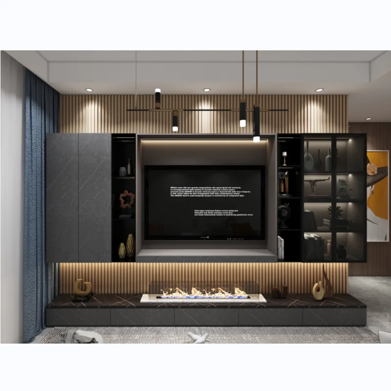 Modern Minimalism Style Living Room Storage Cabinet