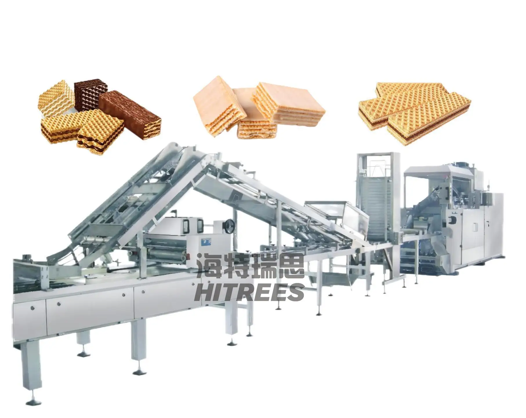 Milk Chocolate Wafer Production Line - Buy Wafer Production Line,Wafer ...
