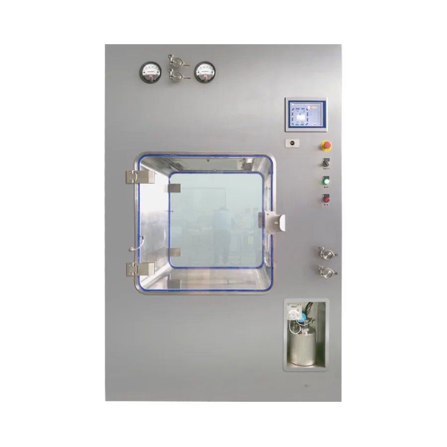 Airtc Clean Room Pass Thru Cabinet Static Pass Box With Electronic ...