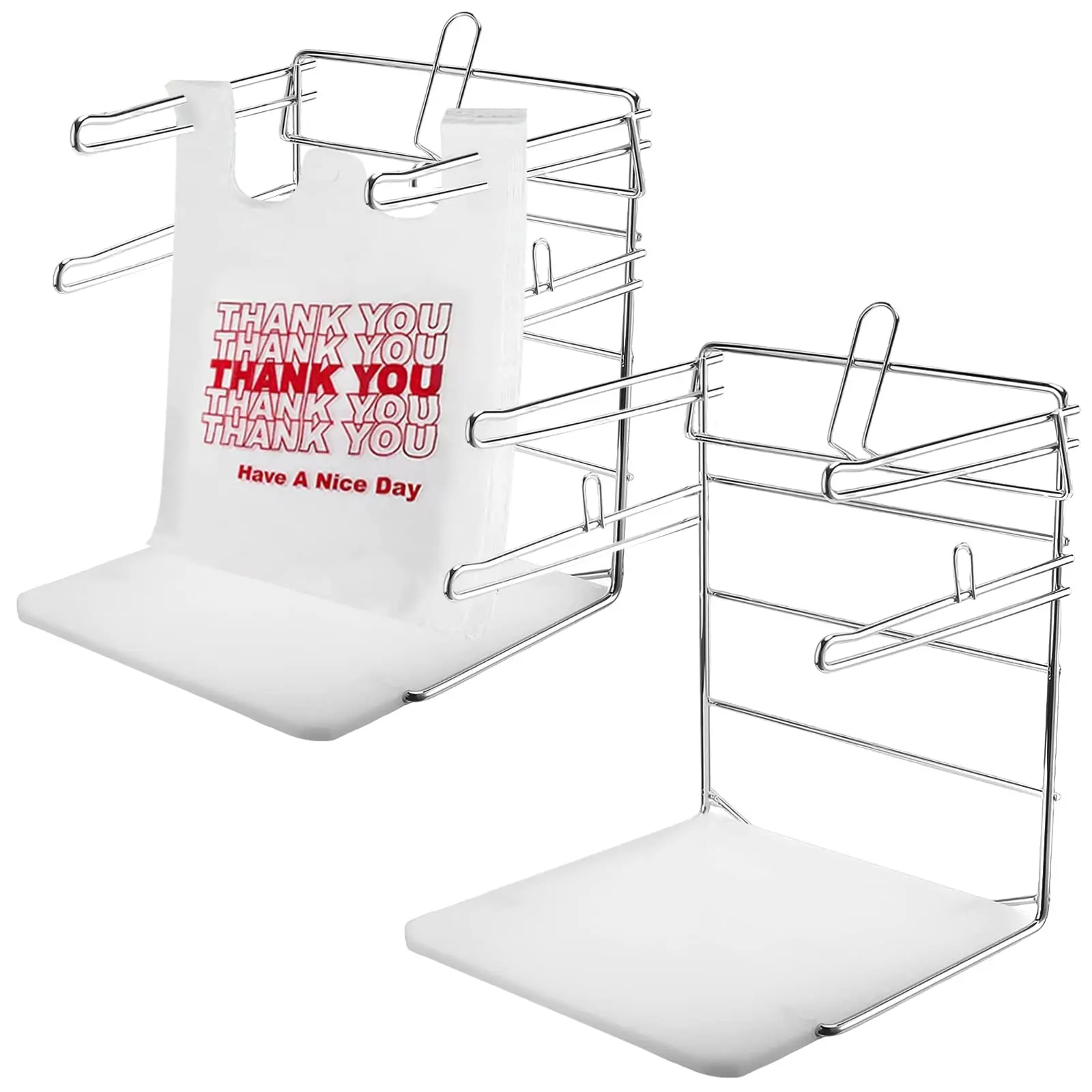 Grocery Bag Holder Shopping Bag Rack Grocery Bag Stand T Shirt ...