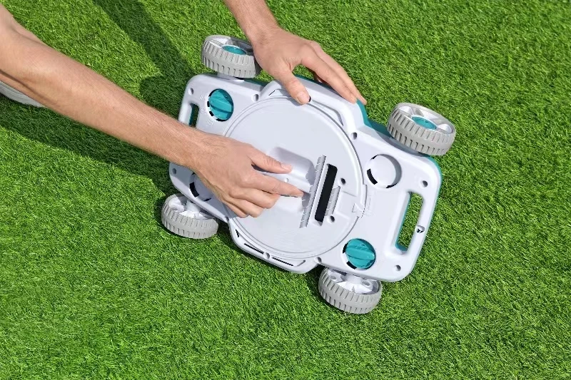 Bestway 58665 Aquadrift Robotic Pool Vacuum Cleaner Automatic Robot For ...