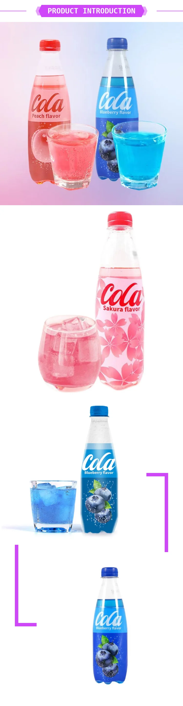 Wholesale Malaysia Cola 400ml Carbonated Soft Drink Soft Drink Blue ...