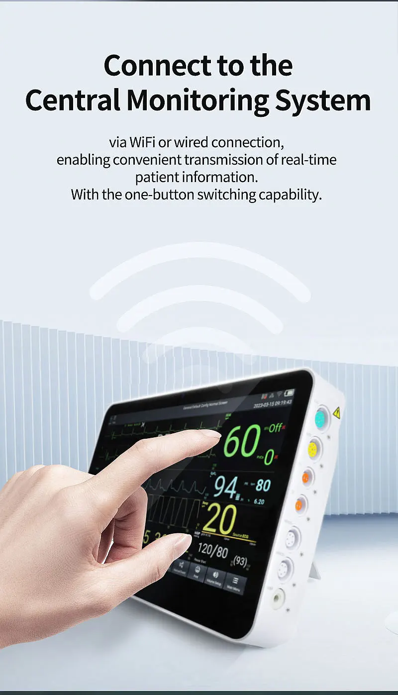 Contec Cms8500 Local Service Patient Monitor Multi Parameter Patient ...