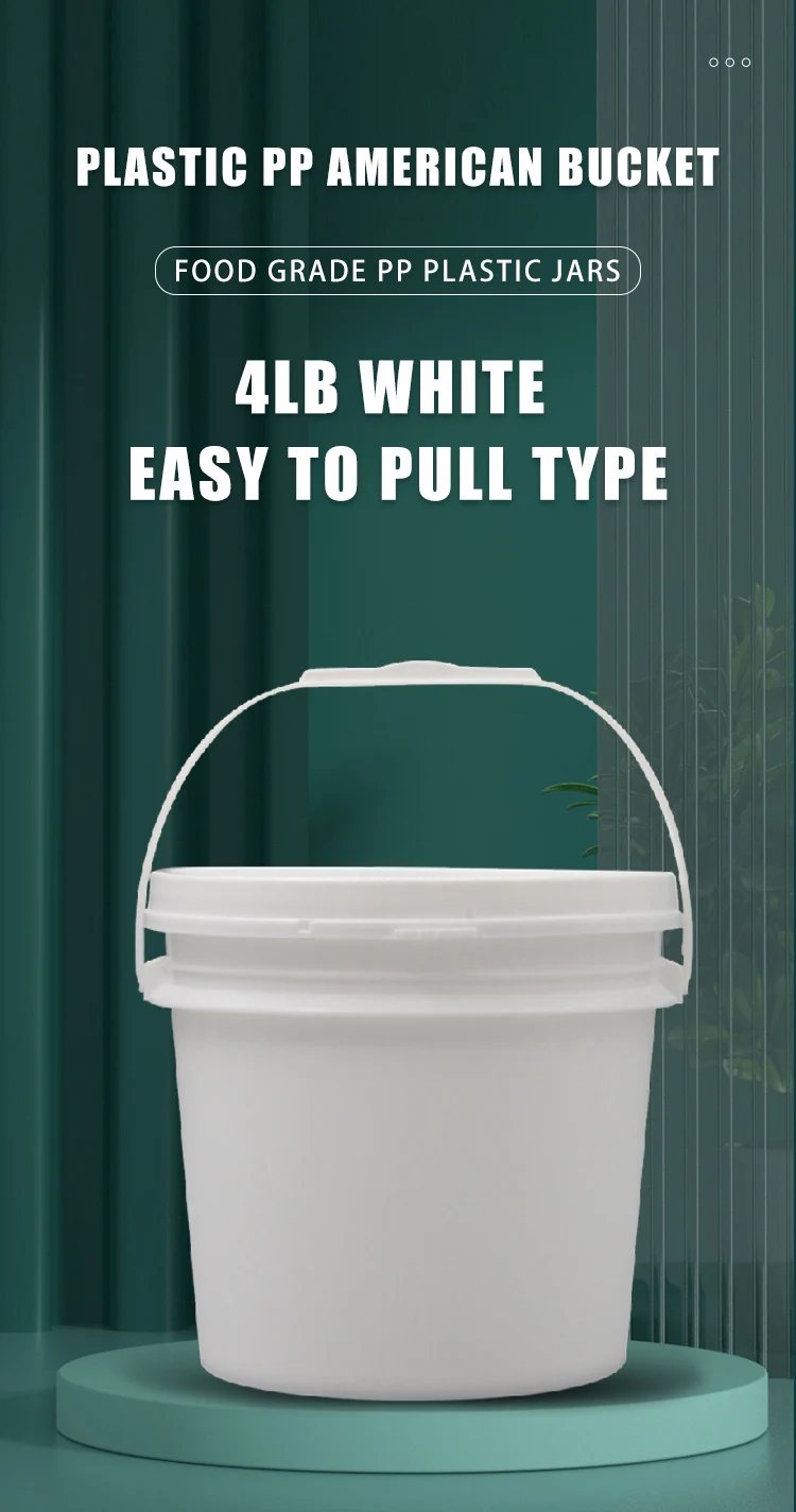 Square 1L Plastic Buckets 3L Plastic Pails 16L PP Barrels PE Drums 25L ...