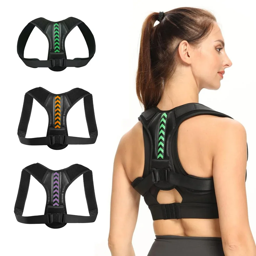 Back Strap Posture Corrector - Adjustable & Durable Support