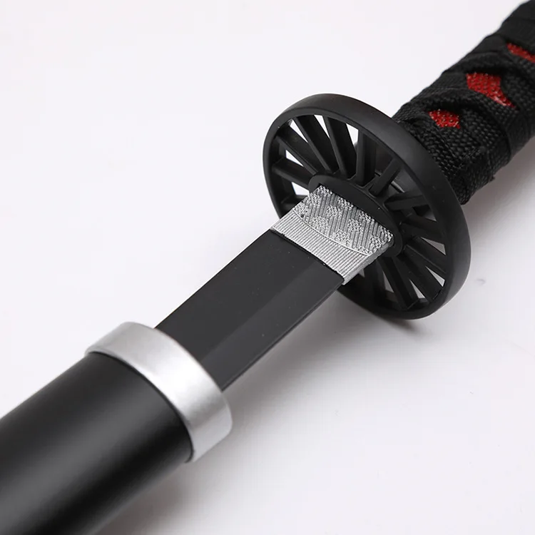 Cosplay Demon Slayer Metal Sword Large Size Anime Samurai Sword Alloy ...