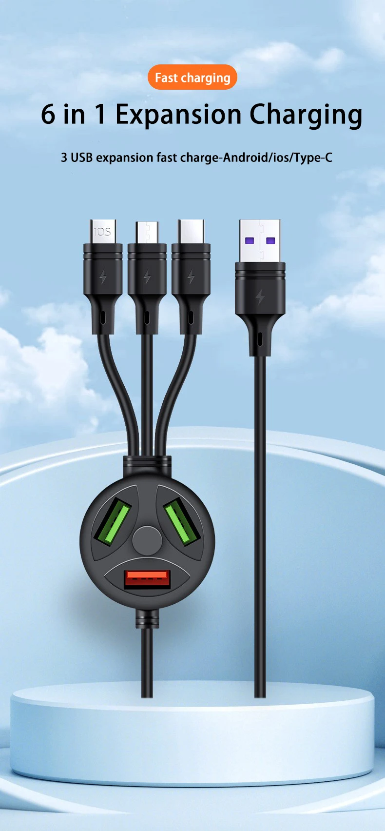 New Design 3 In 1 Cable Usb C Hub Power Cable For Iphone,Popular Items ...