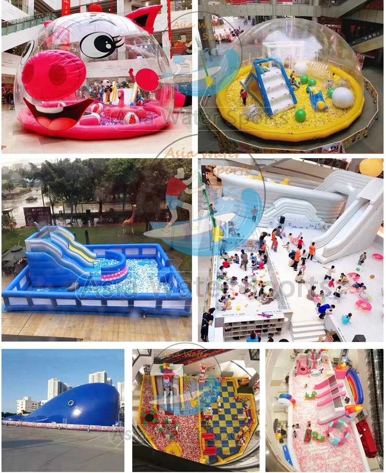Custom Indoor Outdoor Big Devil Slide Kids Soft Play Million Ocean ...