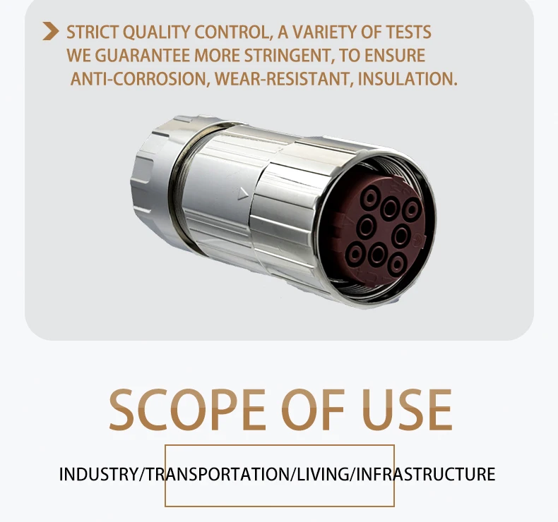 MOSEN CONNECT M40 Female Sockets - High Load Power Connectors