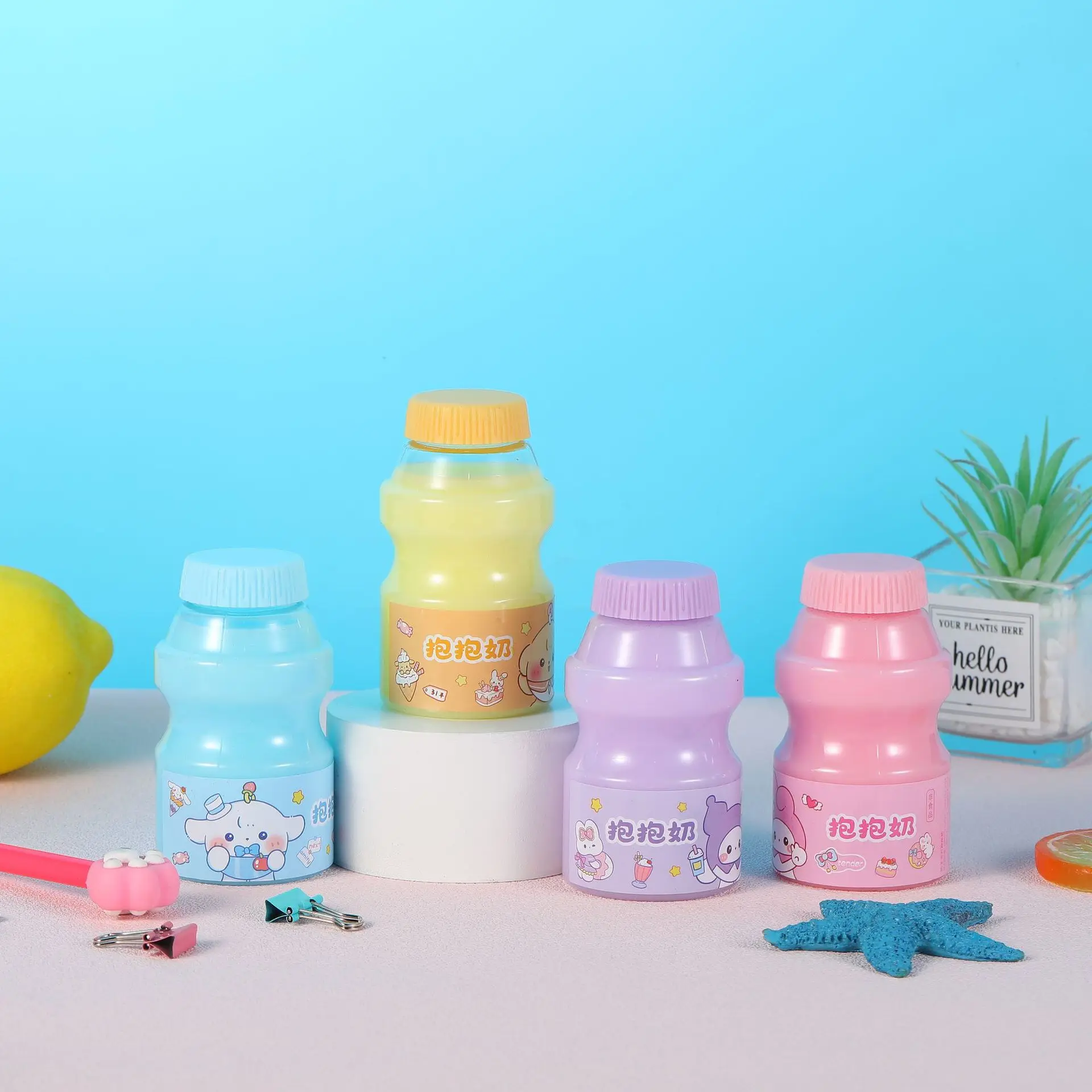 DIY Magic Mix Crystal Slime Toys Ball Clay Sand Supplies Clear Fluffy ...