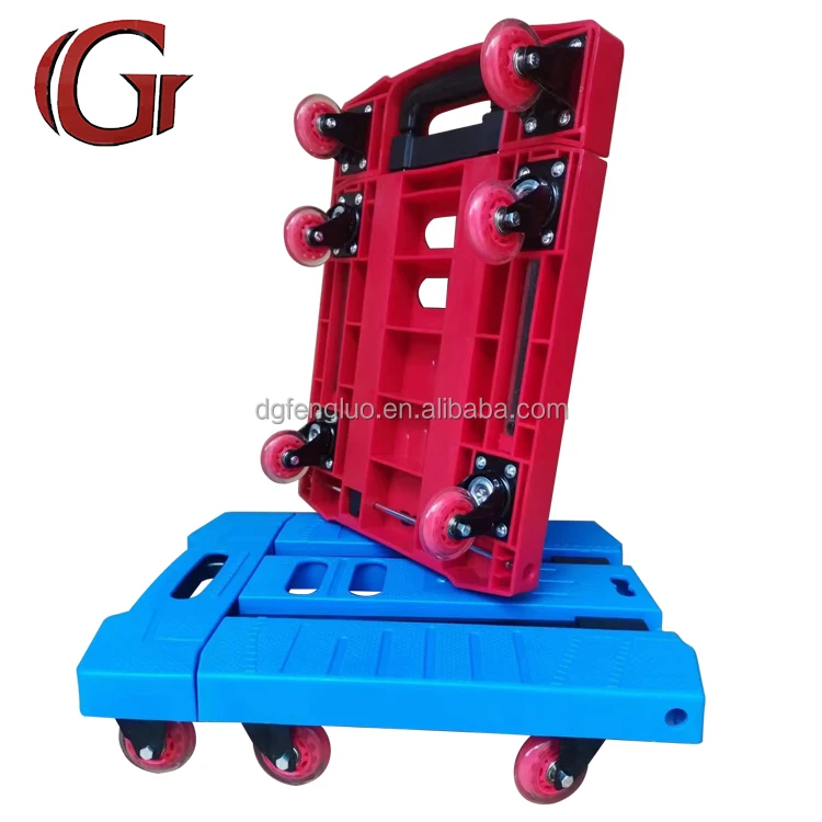 2024 New Retractable Fold Trolley With 360 Rotatable Tank Wheel ...