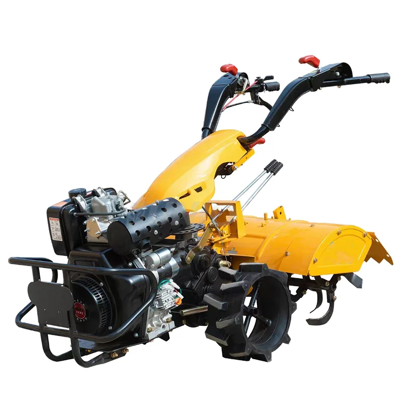 Multifunctional Four - Wheel - Drive Rotary Tiller For Hard Soil ...