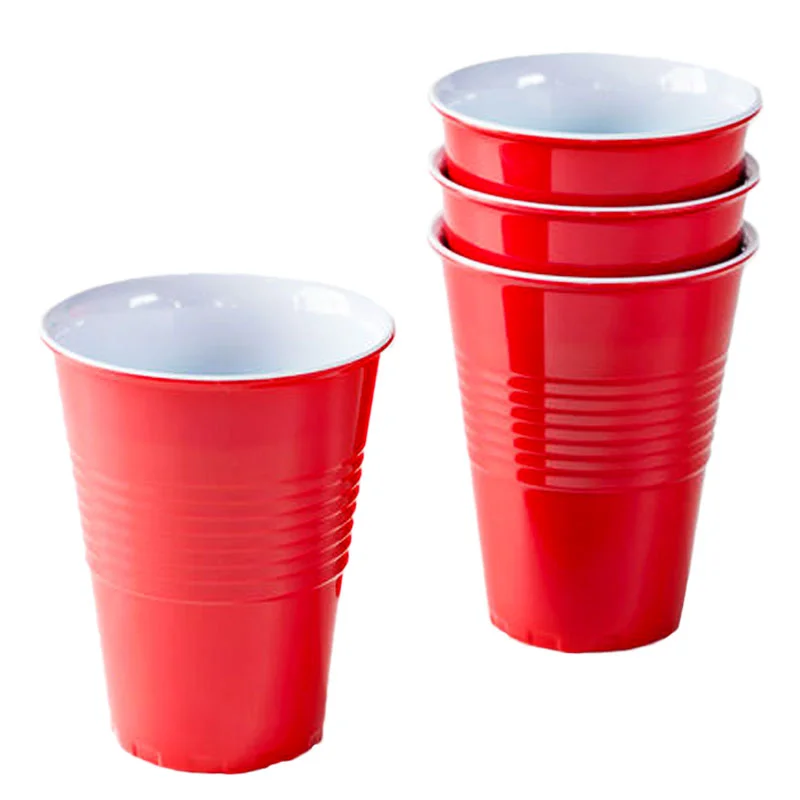 Melamine Picnic Set of 4 Colorful Cups - Sustainable & Durable