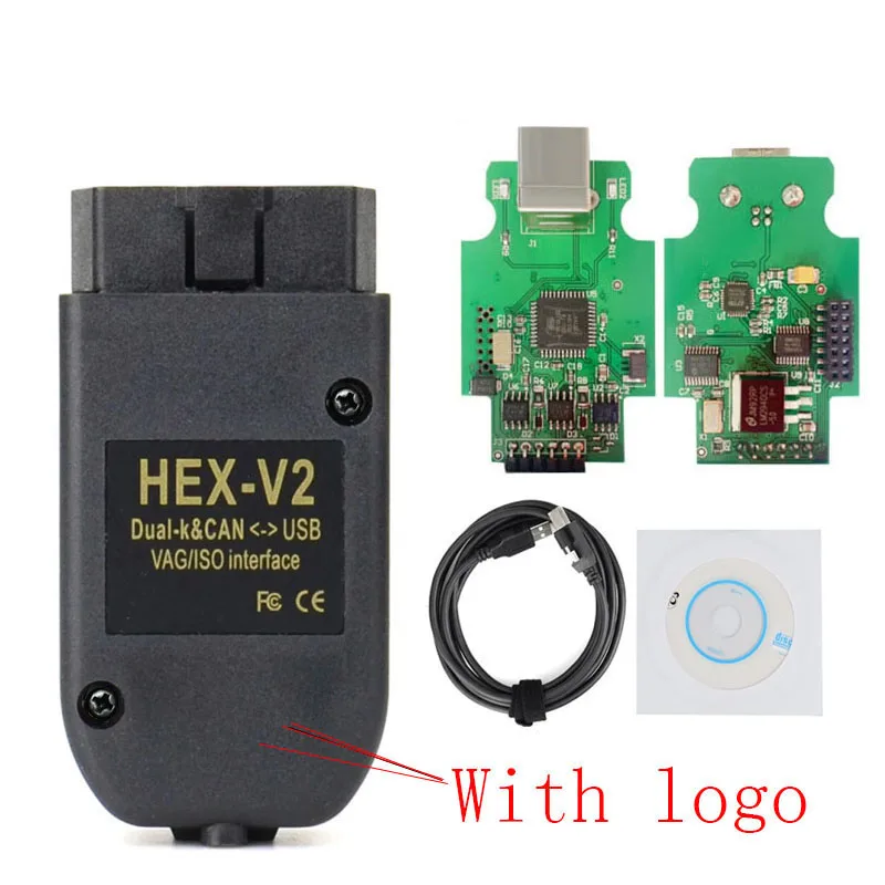 Vagcom Vag Com VCDS Hex V2 22.3 23.0 Interface Can Diagnostic Tool ...