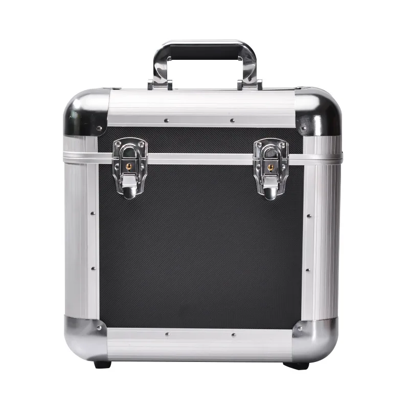 Vinyl Record Storage Box Lp Single Collection Case Portable Aluminum ...
