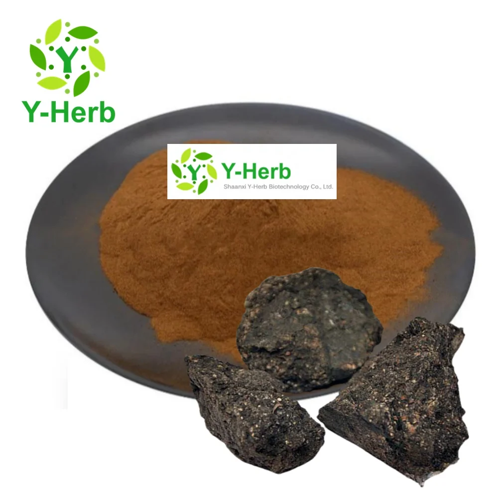 Shilajit Resin Pure Himalayan Powder Capsule Tablet Natural Shilajit Polypeptide/Humic Acid ...