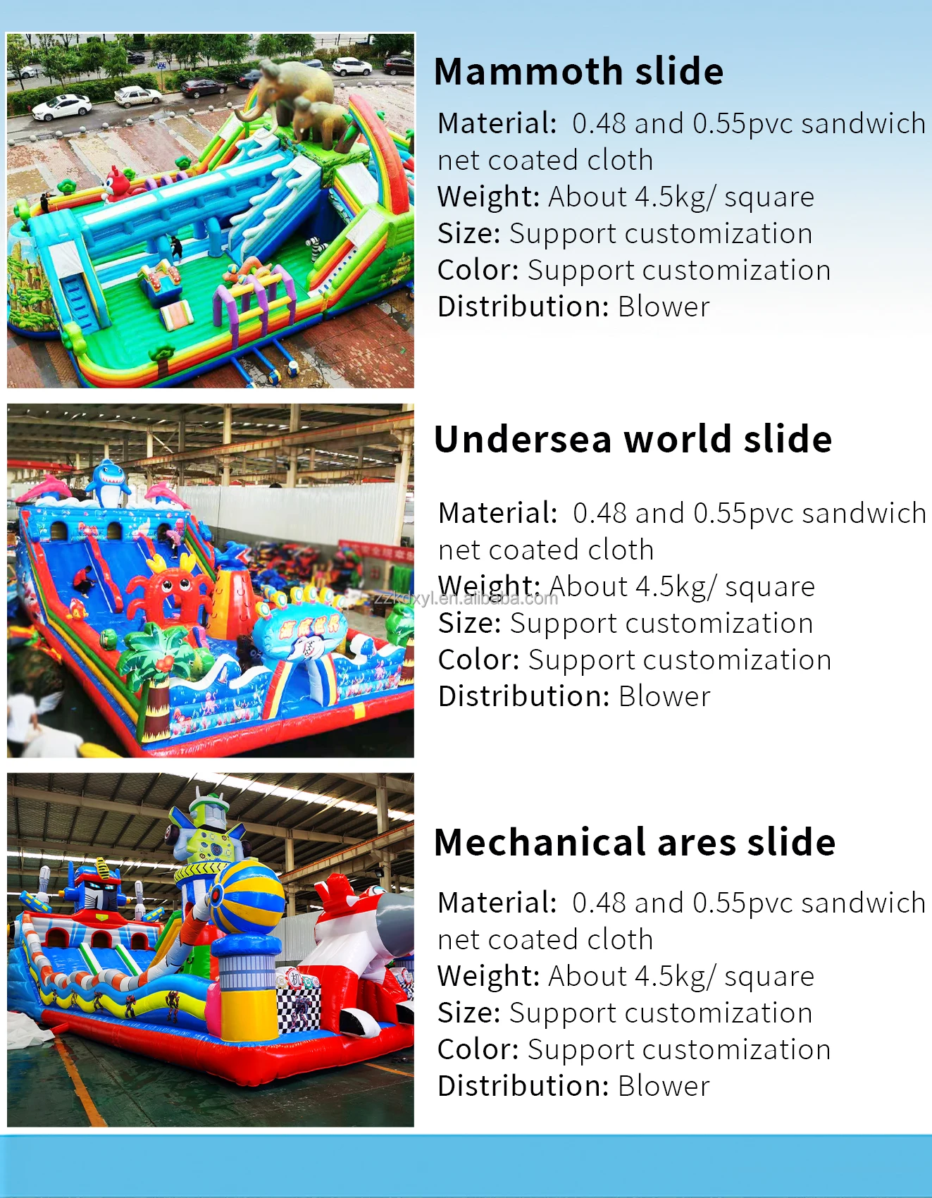 Very Popular pink Theme Cute Pig Inflatable Castle Slide Inflatable ...