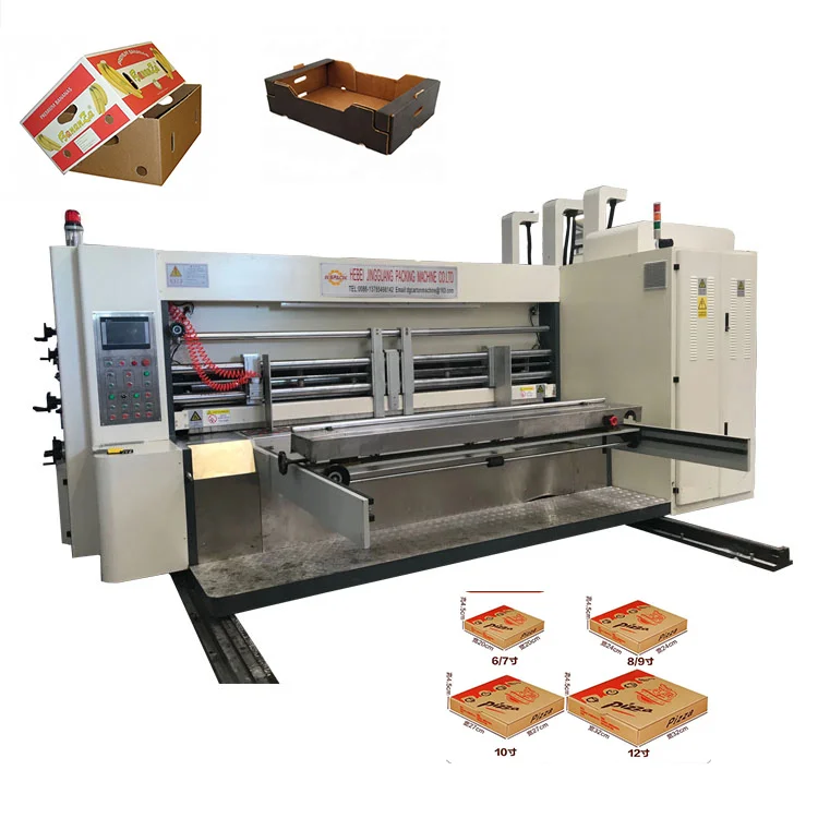 Automatic Corrugated Cardboard Carton Boxes Making Packing Machine ...
