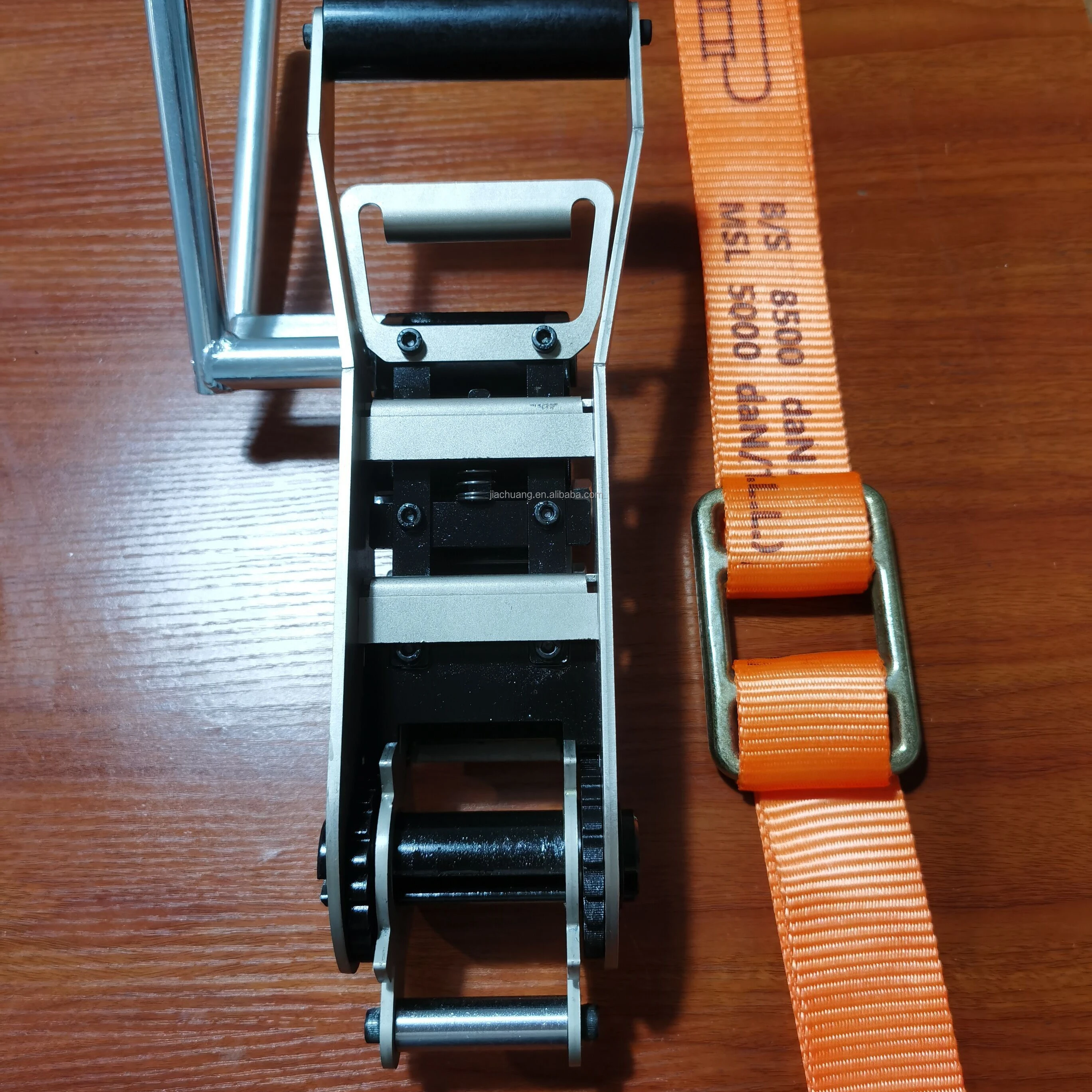 China Manufacturer Heavy Duty Ratchet Woven Strap Tensioner For Woven Lashing Belt - Buy Heavy ...