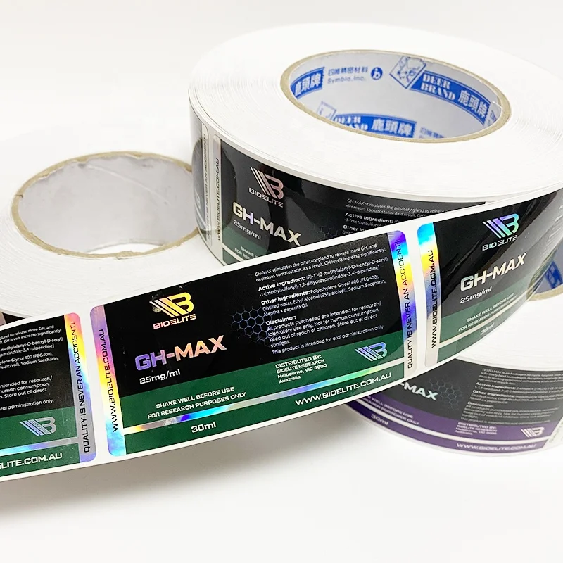 Oem 10ml Vial Steroid Packaging Holographic Label Box Custom Logo ...