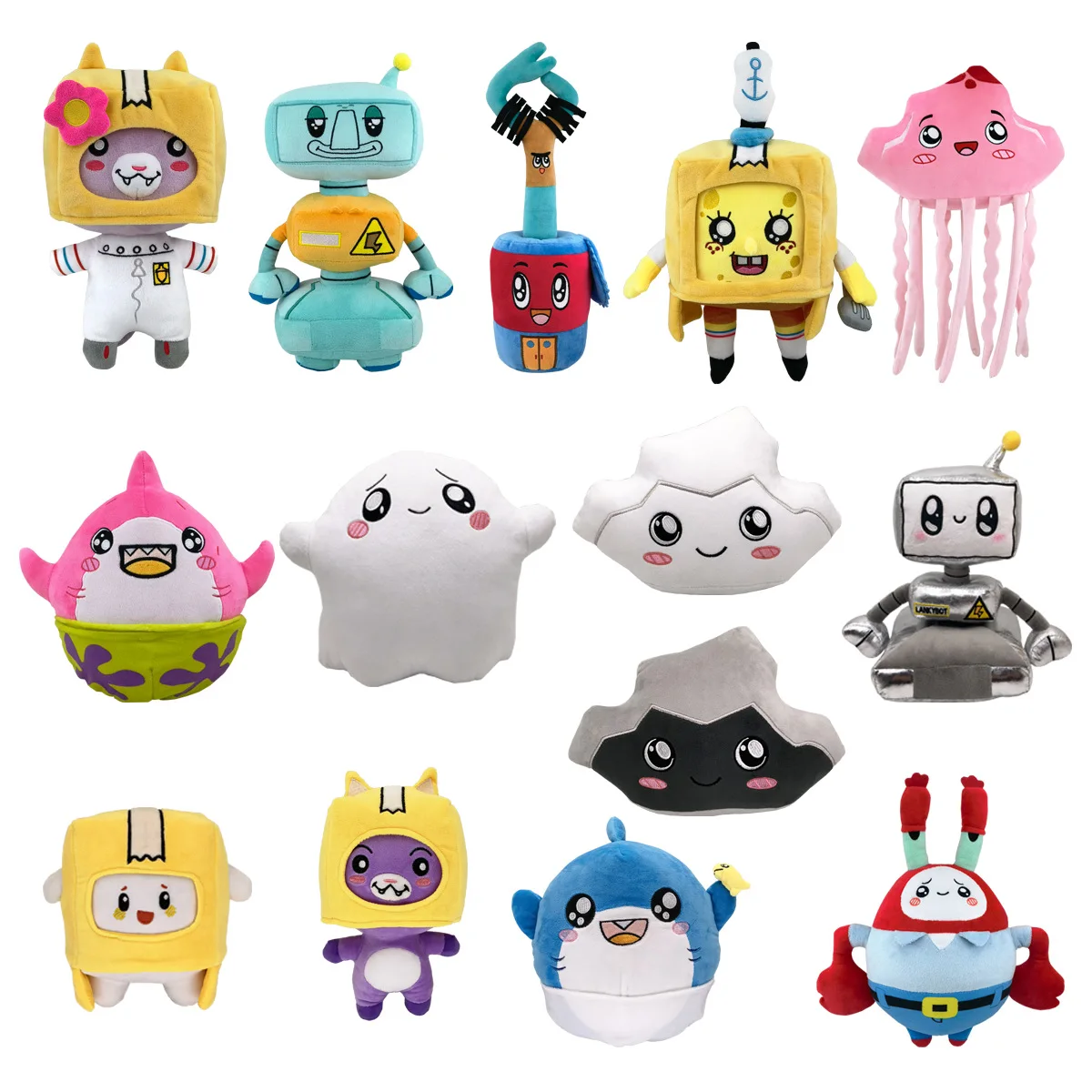 Cartoon Baby Lanky Box Plushies Paper Box Transforms Fox Box Milk Tree ...