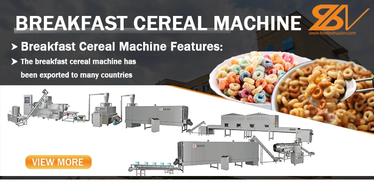 Hot Sale Industrial Breakfast Cereal Corn Flakes Flaking Making Machine ...