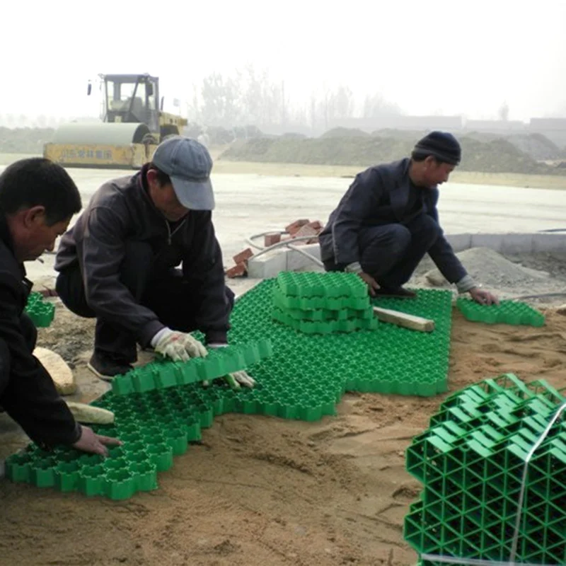 HDPE Plastic Pavers Grass Grid for Outdoor Drainage Solutions