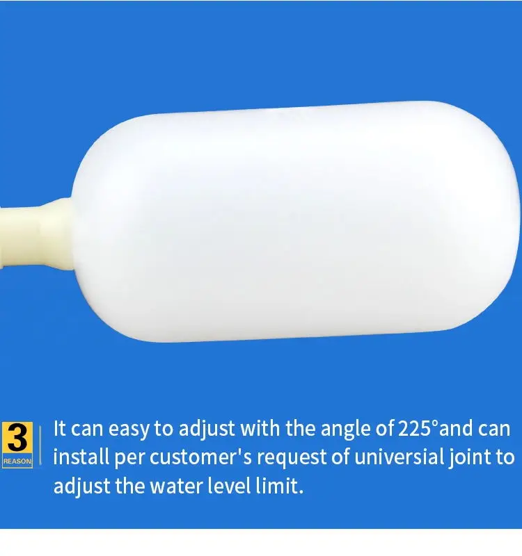 Dn15 Dn20 Factory Price Mini Plastic Ball Float Valve Mechanical Float ...