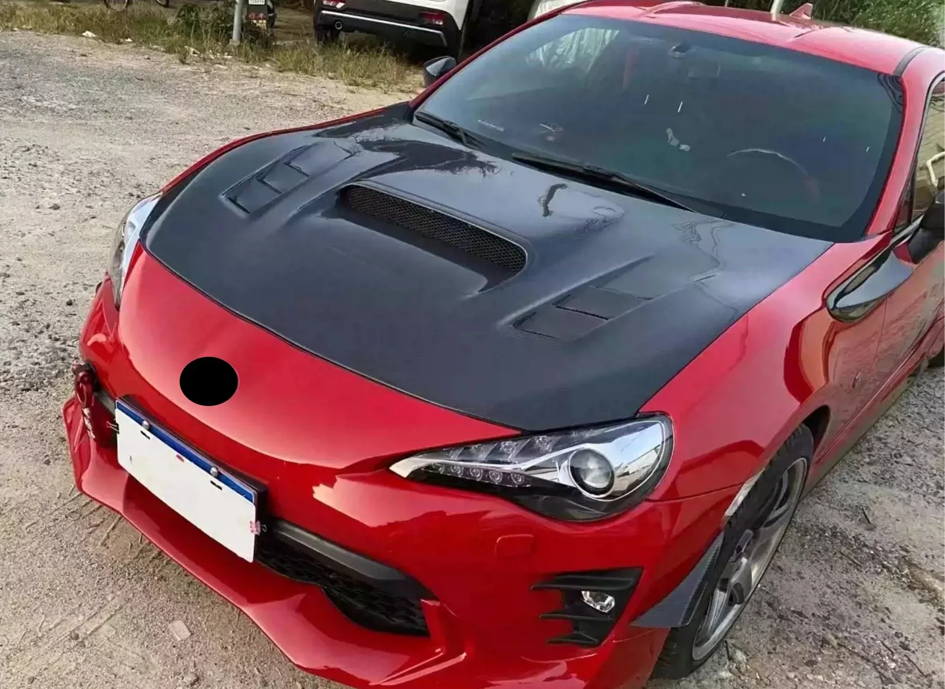 Carbon Fiber Hood Bonnet For Toyota Gt86 Subaru Brz Light Weight Car ...