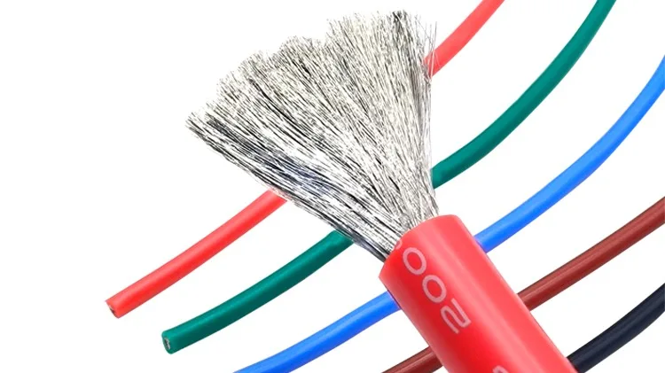 High Temperature High Voltage 16 Gauge Stranded Copper Wire 16 Awg ...