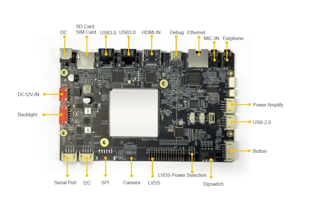 Qualcomm QCM6125 Android Smart Motherboard DC686 for Iot